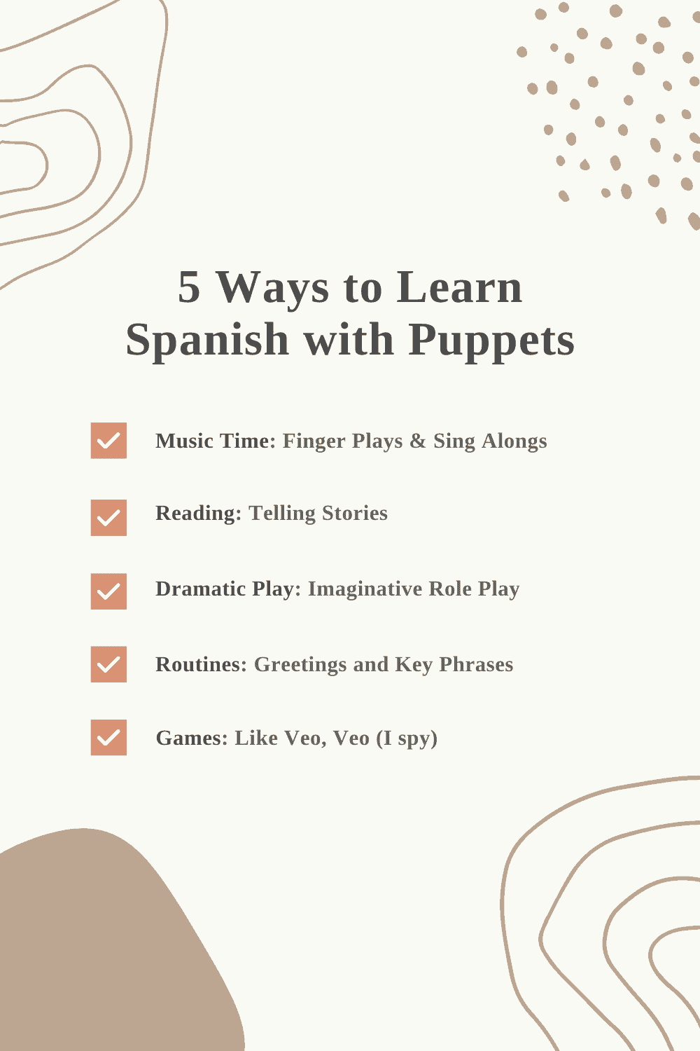 5 Ways to Learn Spanish with Puppets - Llamitas Spanish.com