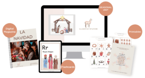 Navidad Spanish Lessons for Kids - Llamitas Spanish.com