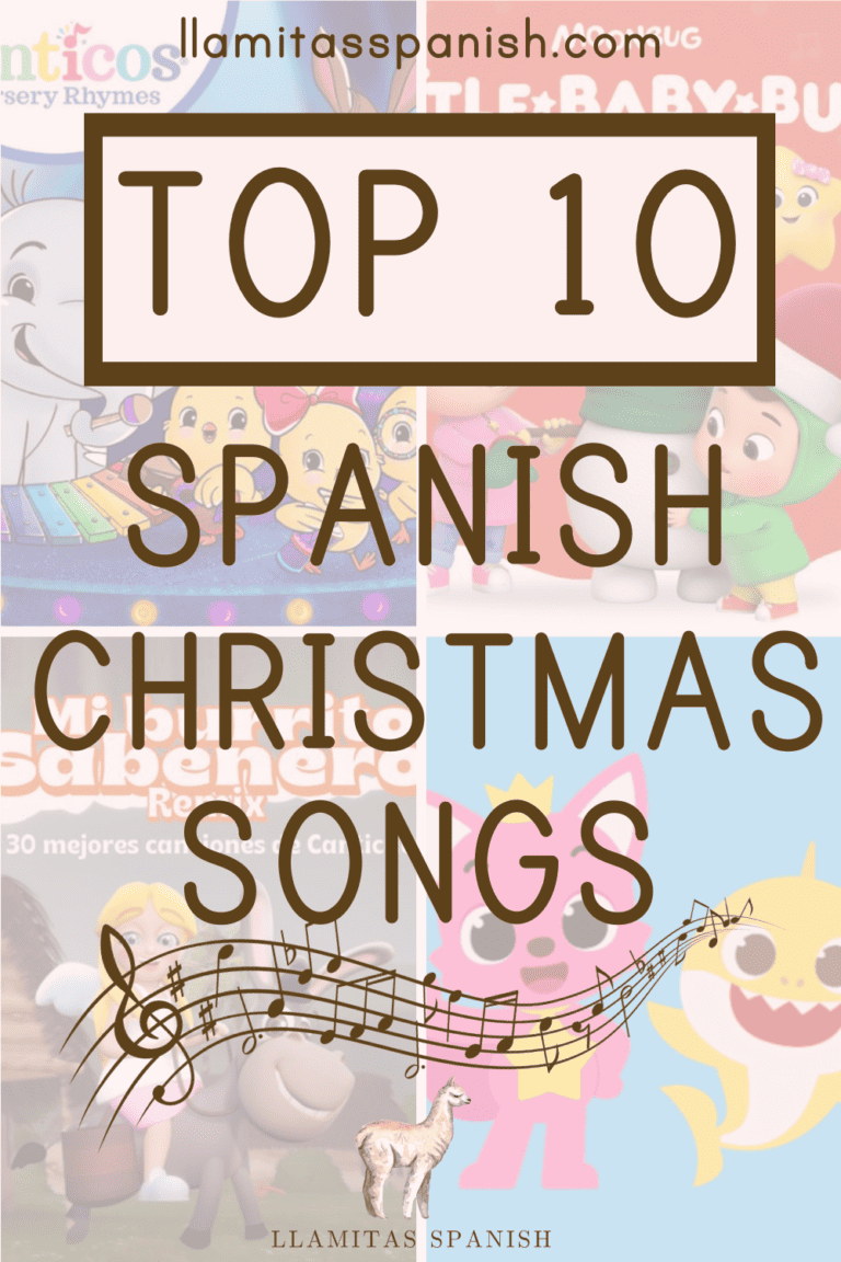 Top 10 Spanish Christmas Songs on YouTube - Llamitas Spanish.com