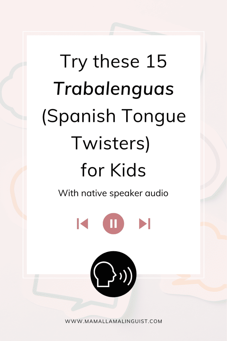 15 Fun Trabalenguas (Spanish Tongue Twisters) to Teach your Kids ...