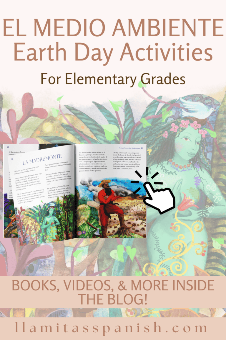 Spanish Earth Day Resources for Kids (El Día de la Tierra Activities ...