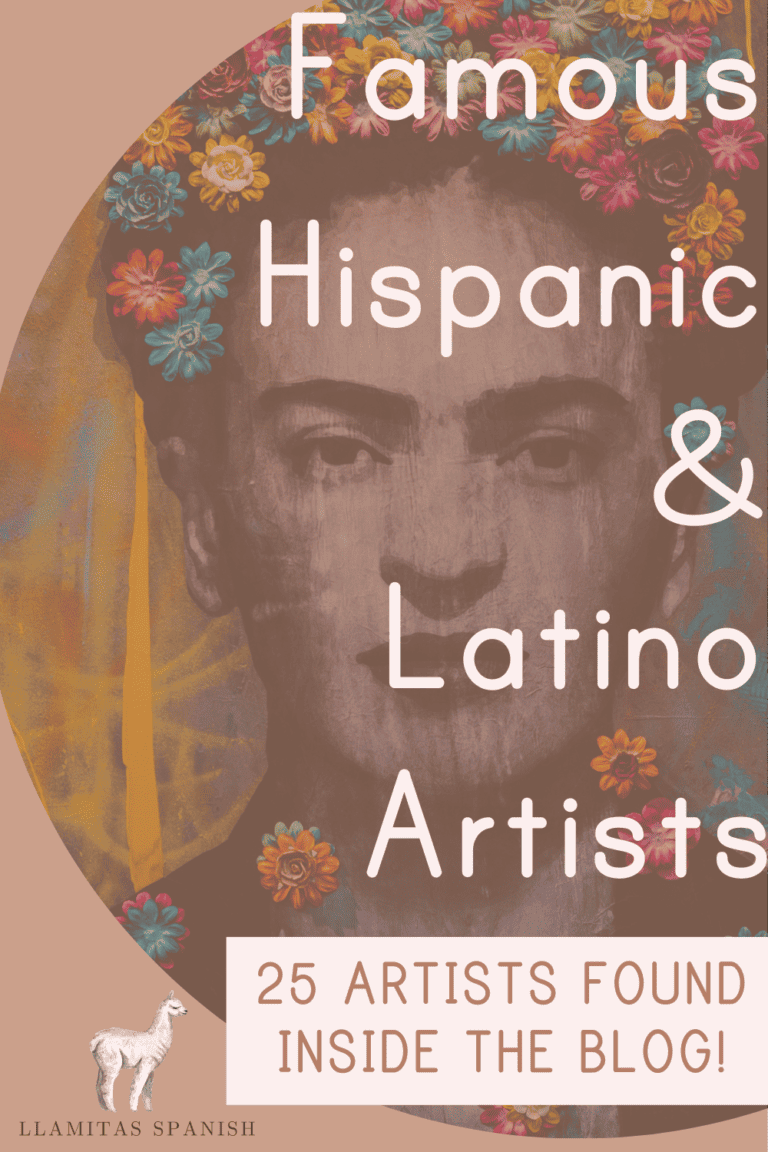 Top 25 Famous Hispanic and Latino Artists You Should Know - Llamitas ...