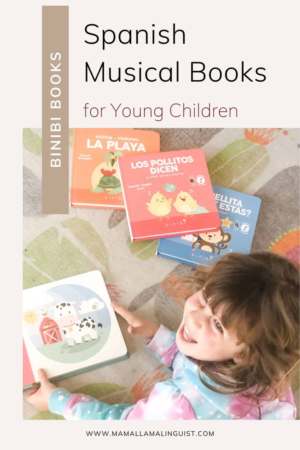 Spanish Sound Books by Binibi - Llamitas Spanish.com