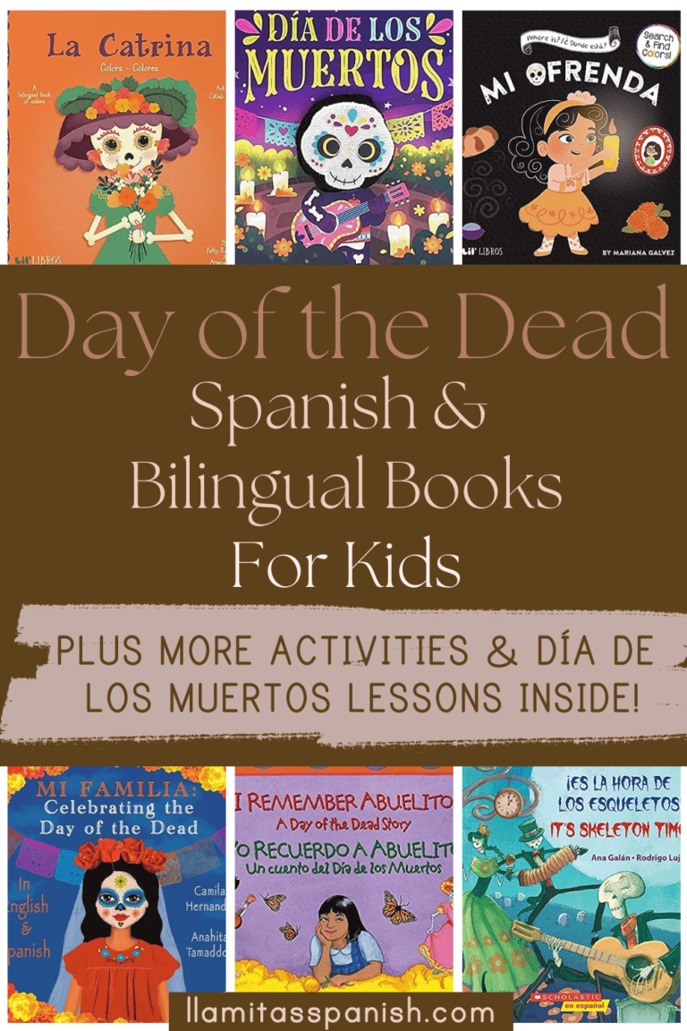 Día de Muertos Lesson and Activities for Kids - Llamitas Spanish.com