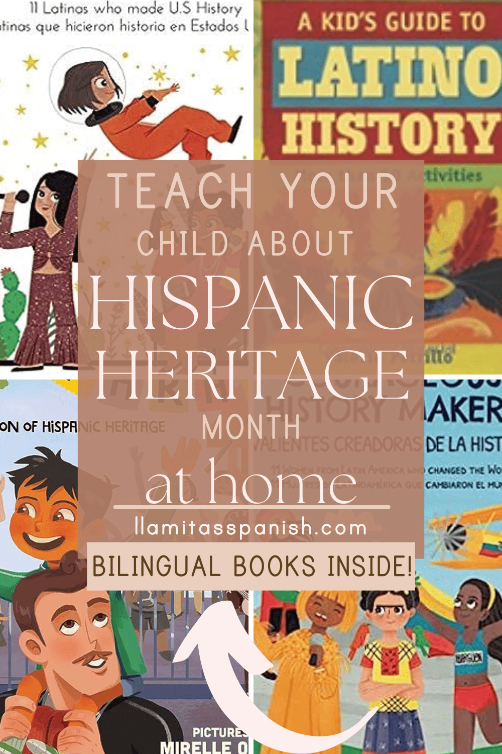 Hispanic Heritage Month Children's Books - Llamitas Spanish.com