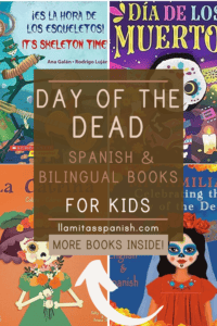 Spanish Day of the Dead Books for Kids - Llamitas Spanish.com