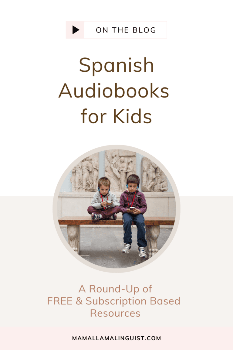 Spanish Audiobooks for Kids - Llamitas Spanish.com