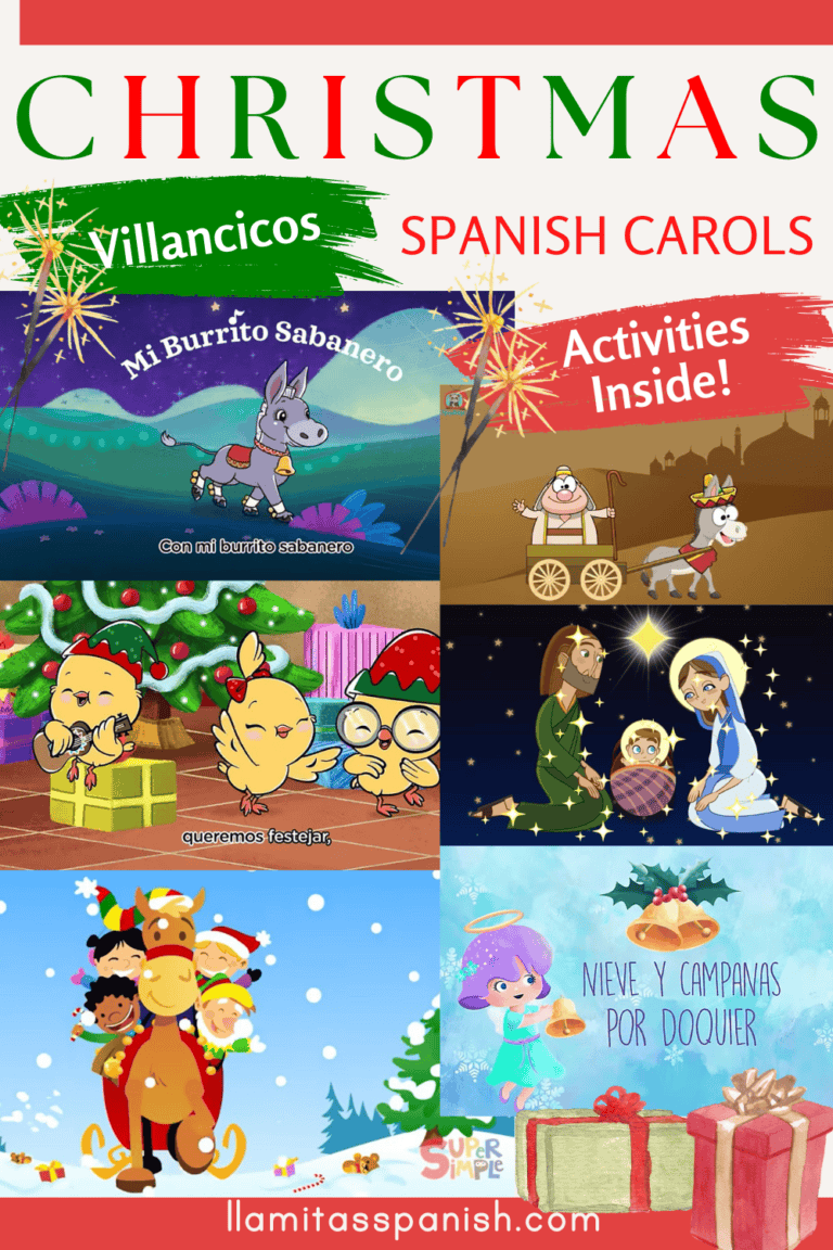 Villancicos: Classic Spanish Christmas Carols - Llamitas Spanish.com