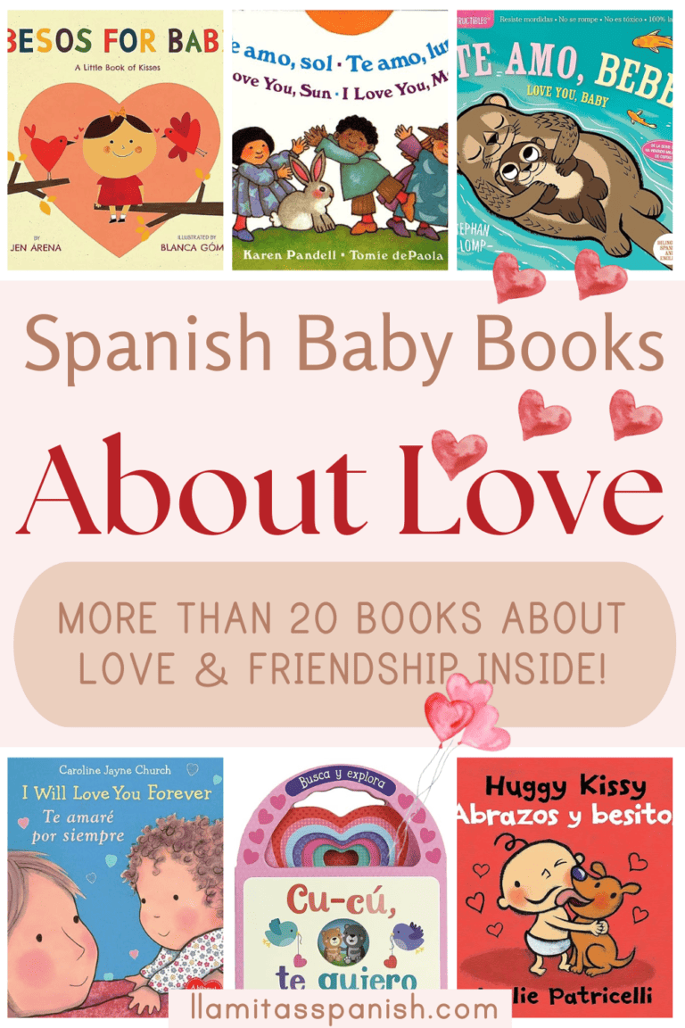 Spanish Children’s Books About Love & Friendship - Llamitas Spanish.com