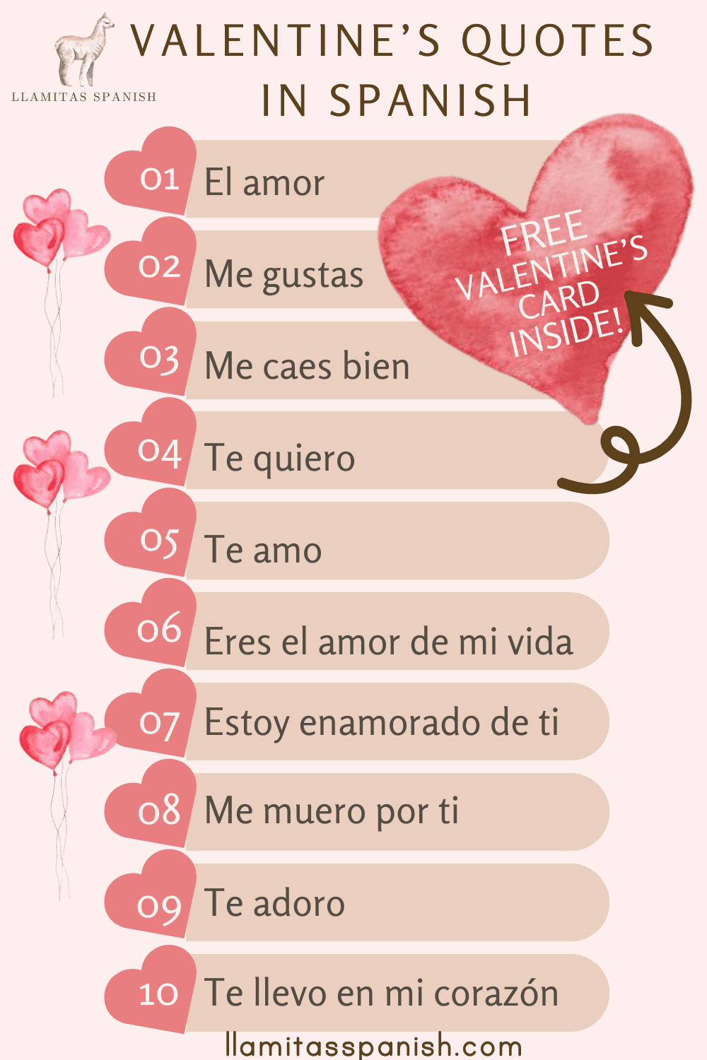 10 Ways to Say I Love You in Spanish - Llamitas Spanish.com