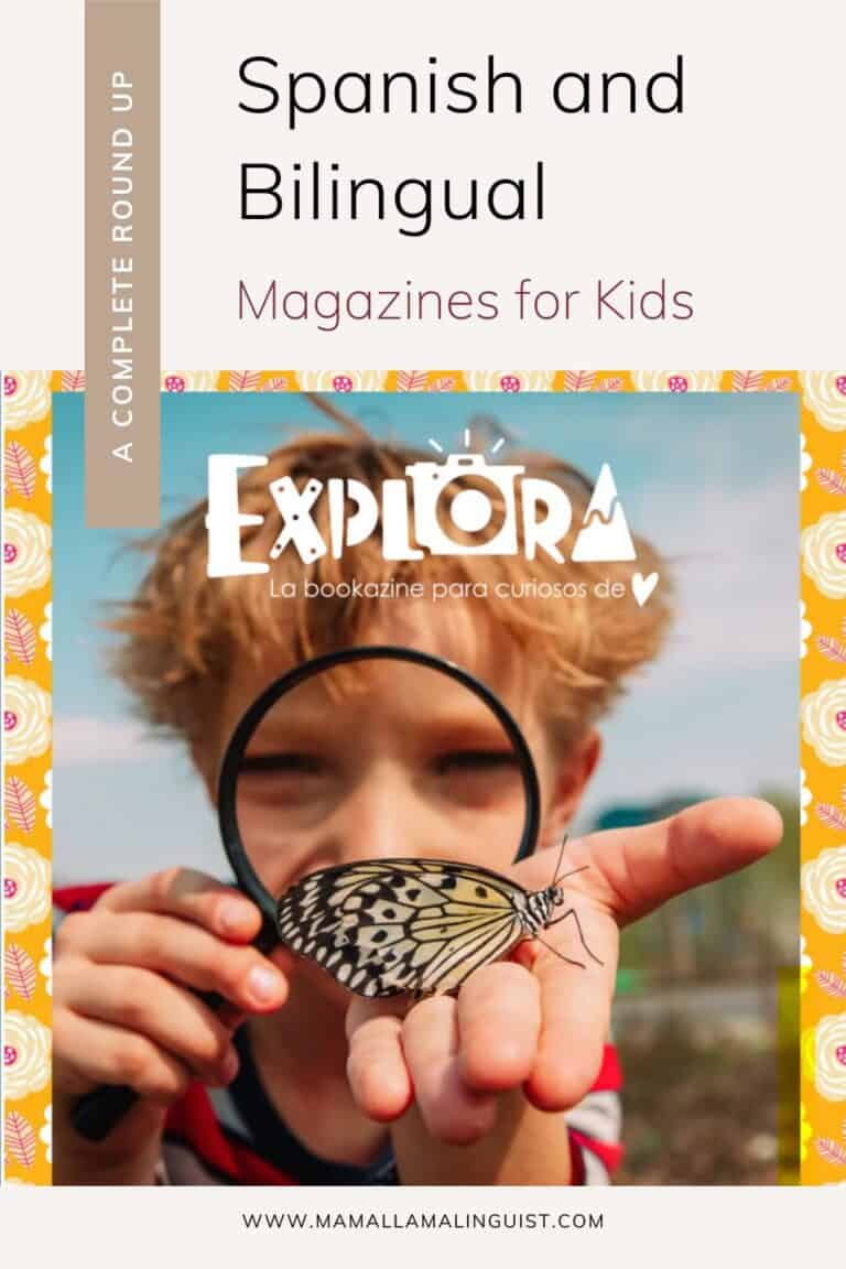 Educational Spanish Magazines for Bilingual Families - Llamitas Spanish.com