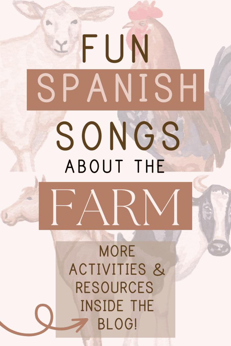 La granja: Spanish Lessons about the Farm - Llamitas Spanish.com