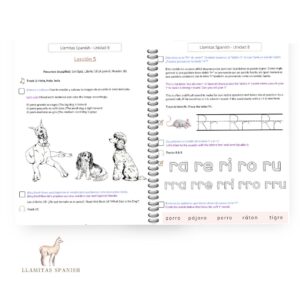 Las Mascotas: Spanish Lessons about Pets - Llamitas Spanish.com
