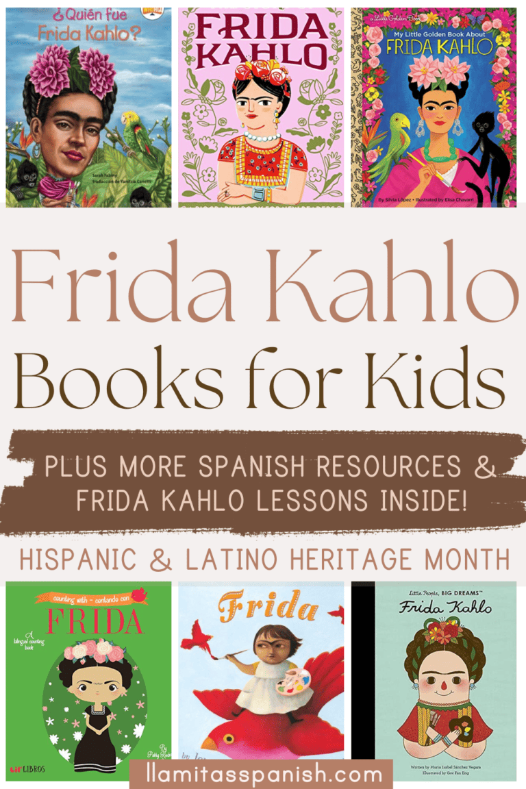 Frida Kahlo Lesson and Activities - Llamitas Spanish.com