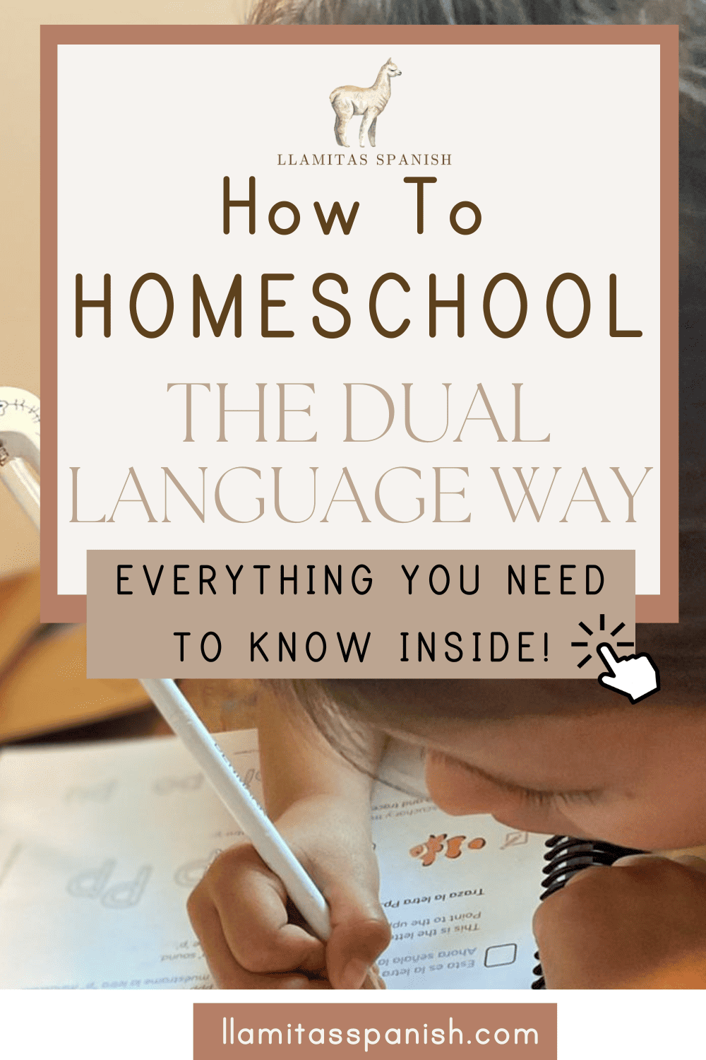Dual Language Homeschool Education - Llamitas Spanish.com