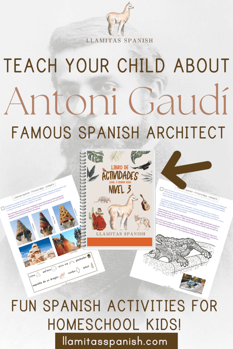 Get to Know Antoni Gaudí - Llamitas Spanish.com