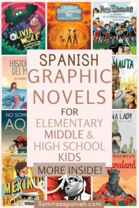 Spanish Graphic Novels for Kids - Llamitas Spanish.com