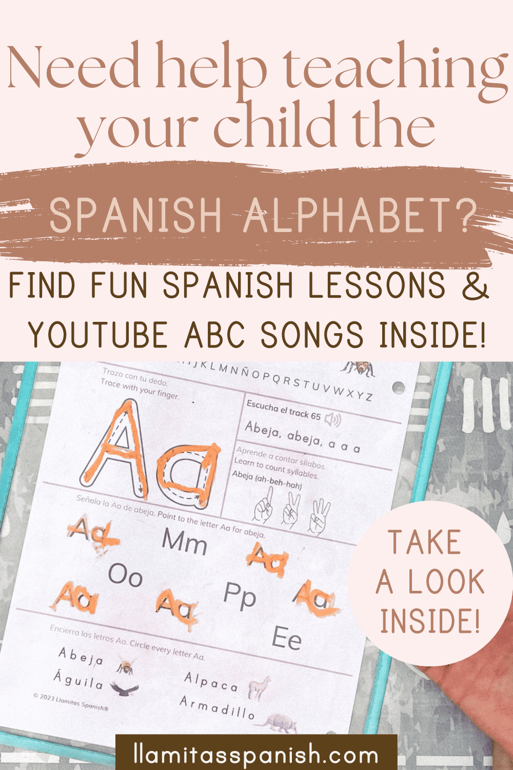 Best Spanish Alphabet Songs for Kids - Llamitas Spanish.com