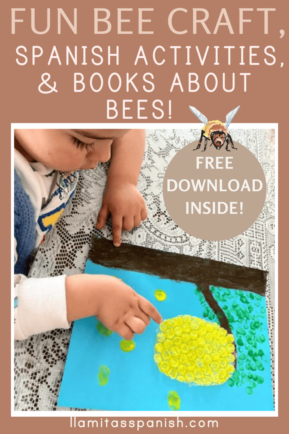 Las abejas: Learn about Bees in Spanish - Llamitas Spanish.com