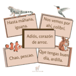 Adiós: Spanish Goodbye Songs for Kids - Llamitas Spanish.com