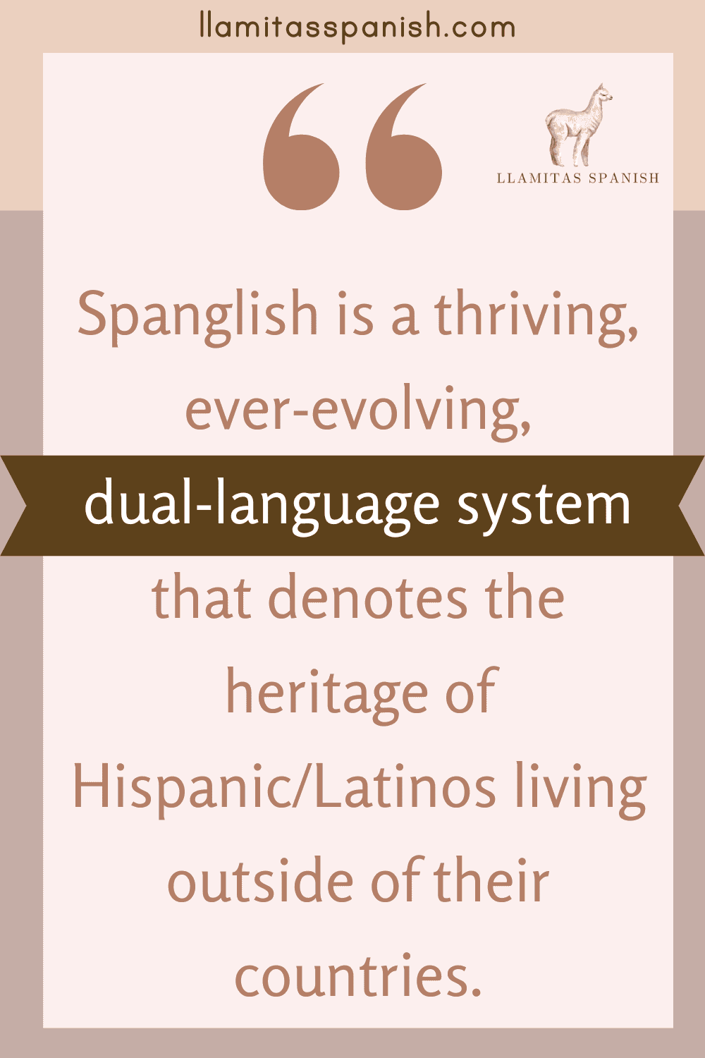 What is Spanglish? - Llamitas Spanish.com