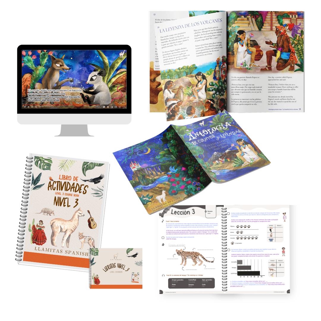 Authentic Spanish Movies for Kids - Llamitas Spanish.com