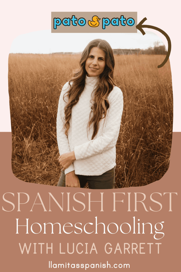 Spanish-First Homeschooling for Bilingual Families - Llamitas Spanish.com